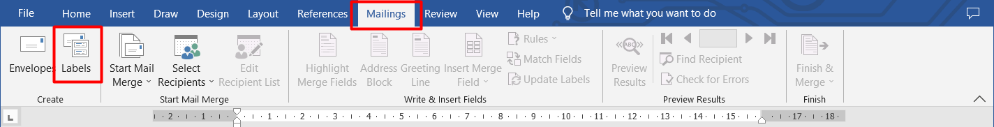 Membuat Label Undangan Dengan Microsoft Word