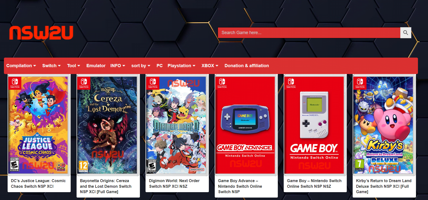 Tempat Download ROM Game Nintendo Switch