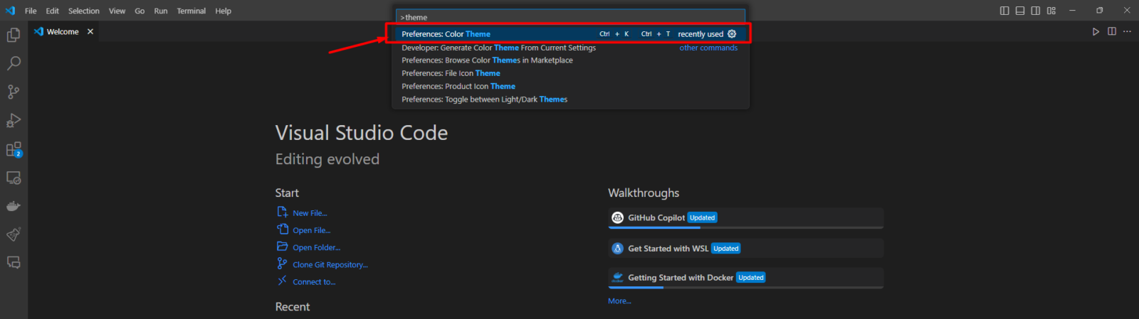 Cara Mengubah Tema Di VSCode