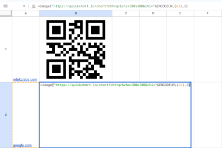Membuat QR Code di Google Spreadsheet [2024]
