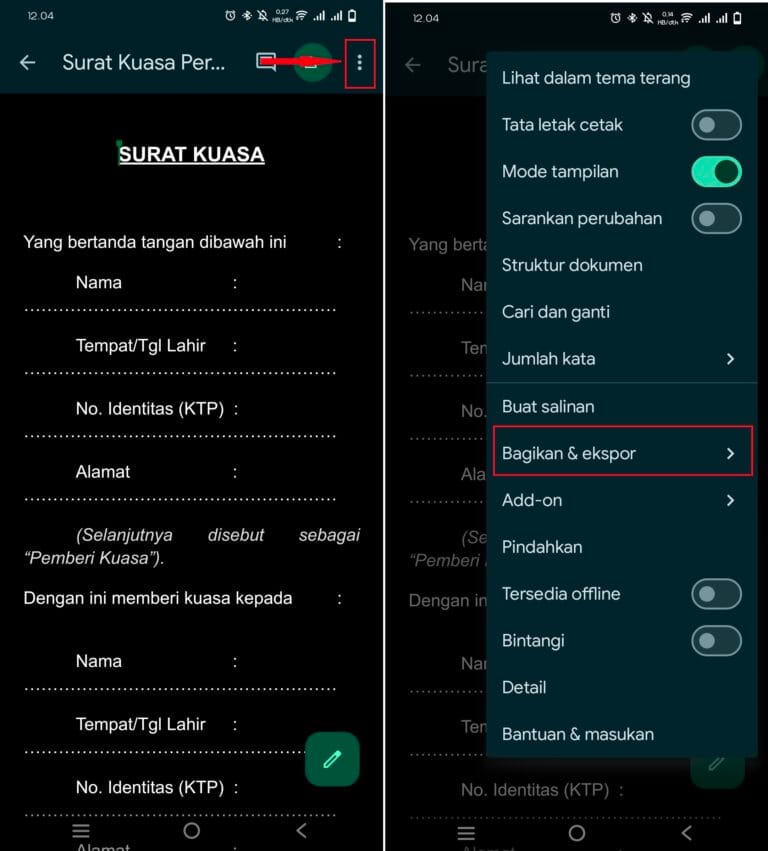 Cara Mengubah Google Docs Ke Pdf Di Pc Dan Hp