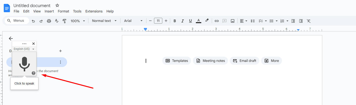 Mengetik Dengan Suara atau Voice Typing di Google Docs