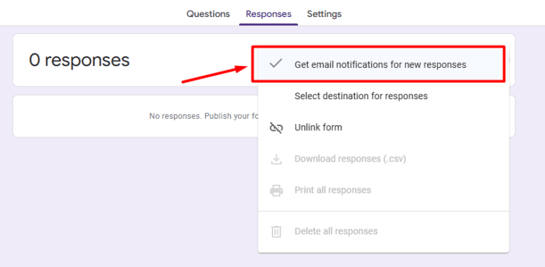 Membuat Notifikasi Email Otomatis di Google Forms ke Pemilik dan ...
